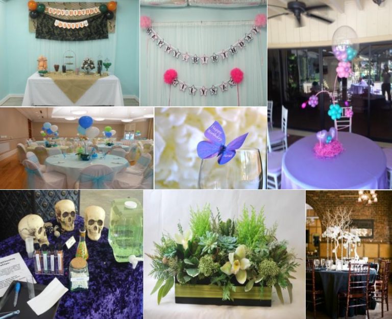 Need inspiration for party decorations? Wedding and Party Network has ...